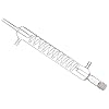Borosilicate Glass Condenser Pipe Glass Condenser with 24/40 Joint Coil ...