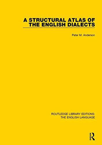 Amazon.com: A Structural Atlas of the English Dialects (Routledge ...