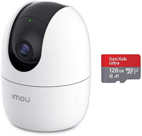 Imou 2MP Indoor Security Camera for Home with 128GB Memory Card ( 30 ...