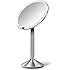 simplehuman Mini Sensor-Activated Lighted Vanity Mirror, 10x ...