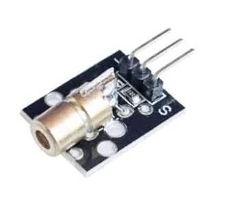 Eatech 650 nm Laser sensor Module 6mm 5V 5mW Red Laser Dot Diode Copper ...