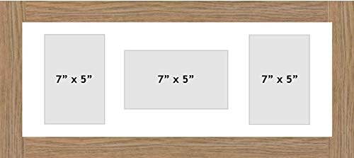 Kwik Picture Framing | MULTI APERTURE PHOTO FRAME FITS 3 7x5 PHOTOS ...