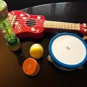 Amazon.com: Hape Mini Band Instrument Set | Five Piece Wooden ...