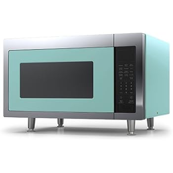 Amazon.com: Big Chill Retro Microwave 1.6 cu. ft. 1200 watts Turquoise ...