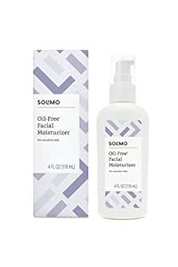 Amazon.com: Amazon Brand - Solimo Oil-free Facial Moisturizer for ...