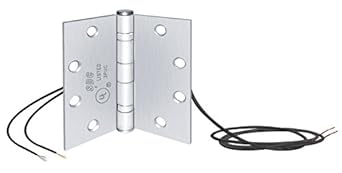 SDC PTH-2-4Q Power Transfer Hinge for Von Duprin, 16 Amp Inrush, 4.5" x ...