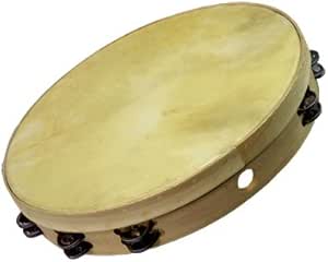 Pandereta (frame drum) Ø40cm, madera, doble: Amazon.es: Instrumentos ...