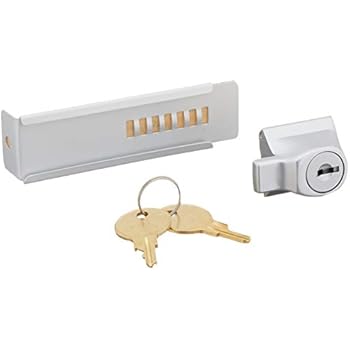 Amazon.com: Sliding Glass Door Lock, Display Case Lock,Showcase Lock ...