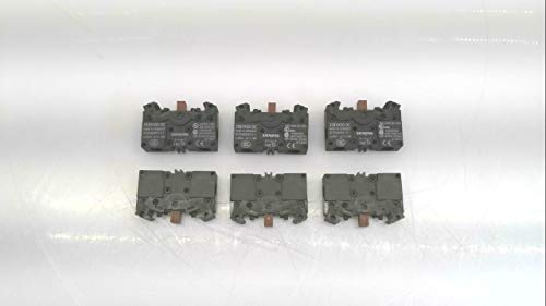 Siemens 3Sb3400-0C - Pack Of 6 - Contact Block, 400V, 10A 3Sb3400-0C ...