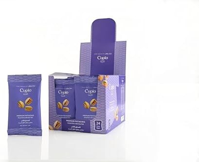 Cupio Snacks Premium Roasted Nuts (Pack of 24, Pistachio Roasted) price ...