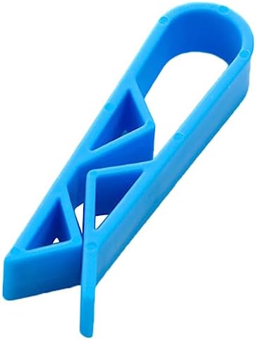 NUOBESTY 24pcs Garbage Bag Clip Plastic Fasteners Blue Trash Can Blue ...