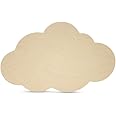 Amazon.com: Cloud Wood Cutouts 7-1/2 x 12-inch, Pack of 1 Unfinished ...