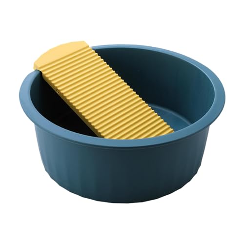 KLKCMS Washboard Basin for Hand Washing Clothes Washing Supplies ...