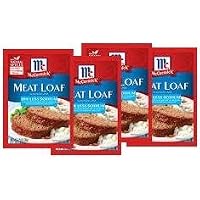 Amazon.com : McCormick Meat Loaf Seasoning Mix with 30% Less Sodium,1. ...