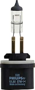 Amazon.com: Philips 880 Standard Halogen Replacement Front Fog Bulb, 1 ...