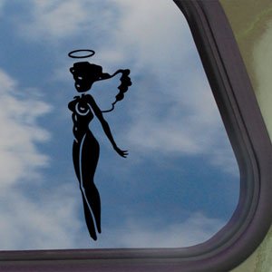 Amazon.com: AVG Flying Tigers Hell Angels Ken Jernstedt Black Decal ...