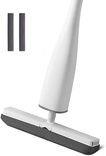 YUNSYE Big Sponge Mop Squeeze Sponge Mop for Small Spaces, Self-Squeeze ...