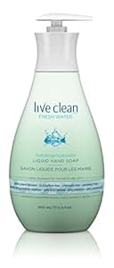 Amazon.com: Live Clean Fresh Water Hydrating Liquid Hand Soap, 17 Fluid ...