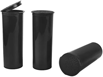 Loud Lock Pop Top Dram Bottles - (Black) - 60 Dram - 75 Per Case -(5.24 ...