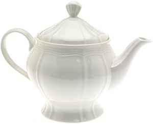Amazon.com | Mikasa Antique White Tea Server, 46 Ounce: Coffee Servers ...