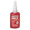 Loctite 08731 Red 087 Letter Grade AV High Strength Threadlocker, 50 ml ...
