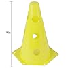 Suwimut 24 Pack Plastic Agility Cones, 9 Inch Soccer Cones Training ...