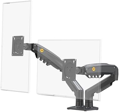 North Bayou Nb F160 17-27 Dual Arm 2-9kg Monitor Stand with Shock ...