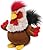 Webkinz Rockabilly Rooster from Ganz - T.A.B. - Teddy Bear
