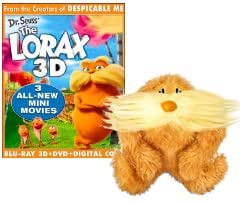 Amazon.com: Dr. Seuss' The Lorax 3D with Lorax Finger Puppet [Bluray ...