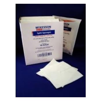 Amazon.com: Medi-Pak Performance Plus Drain-Split Sponges: Industrial ...