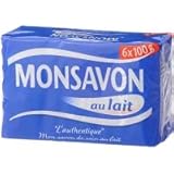 Amazon.com : Monsavon Au Lait Soap -200g : Bath Soaps : Beauty