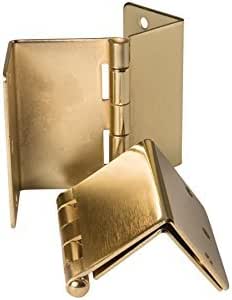 Amazon.com: Handicap Brass Expandable Door Hinges - Offset Hinges for ...