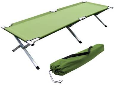 Amazon.com : Emergency Medical Cot with Carry Bag (Heavy Duty Support ...