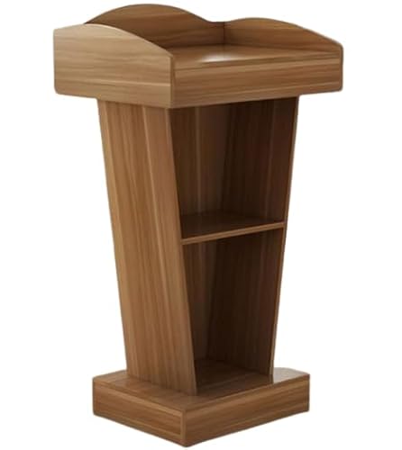 BGEDL Natural Breeze Lectern Wooden Lectern Podium Stand Portable ...