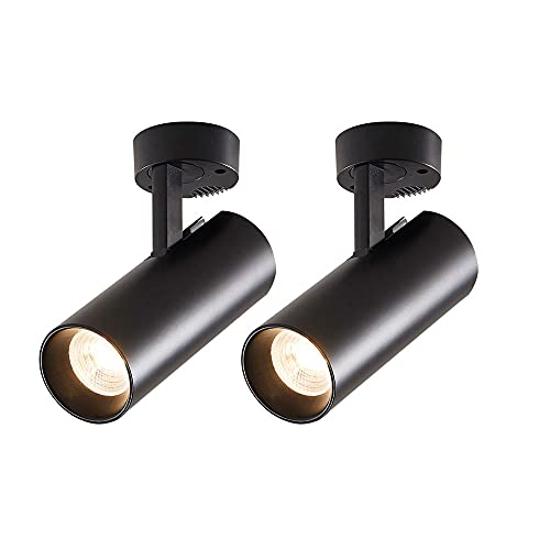 2 Pcs LED Ceiling Spotlight Surface Mounted Accent Spot Lighting ...