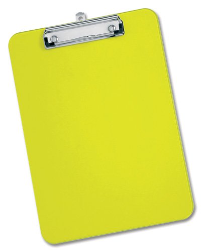 Green A4 Vinyl PVC Clipboard Folder With Folding Cover: Amazon.co.uk ...