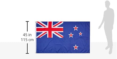 Flaggenking 16902 New Zealand Flag – weather resistant, white, 150 x 90 ...
