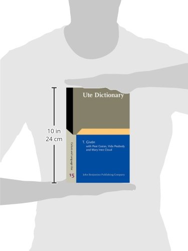 Ute Dictionary (Culture and Language Use) - Manila Store