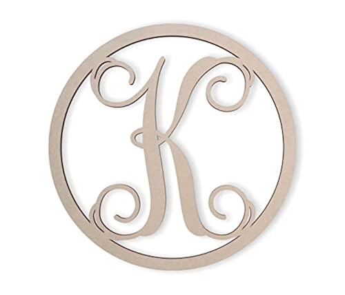 Jess and Jessica Wooden Letters Cursive Wood Letter for Wall Décor ...