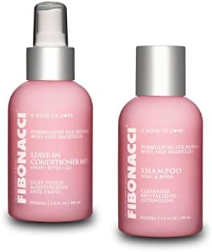 NEW Fibonacci Beauty Natural/Human Hair Wig Shampoo & Conditioner Combo ...