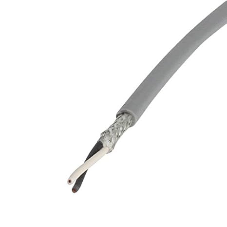 Amazon | 富士電線工業 MVVS 0.3sq×2芯 60V耐圧ケーブル マイクロホン用ビニルコード (0.3mm 2C 2心) (電線切売 1m～) TV | 多芯ケーブル | 産業 ...