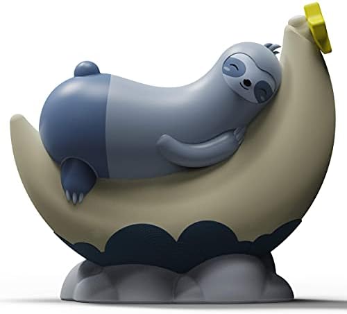 FAO Schwarz Sloth & Moon Night Light Sound Machine, Projects Stars ...
