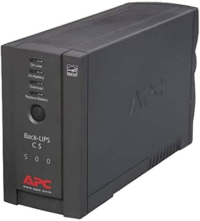 APC Back-UPS CS BK500BLK 500VA/300W UPS System,Gray: Amazon.ca: Electronics