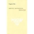 Artful Sentences: Syntax as Style: Virginia Tufte: 9780961392185 ...