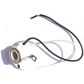 5 Pack E11 Mini-Candelabra Screw Ceramic Lampholder Socket,E11 Mini ...