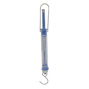 Tubular Spring Scale - Grams/Newtons: 250g 2.5N Blue - Karter ...