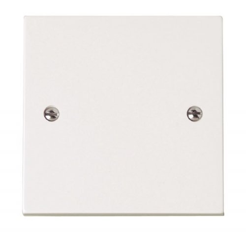 Single Gang (1G) Electrical White Socket Blanking Plate: Amazon.co.uk ...