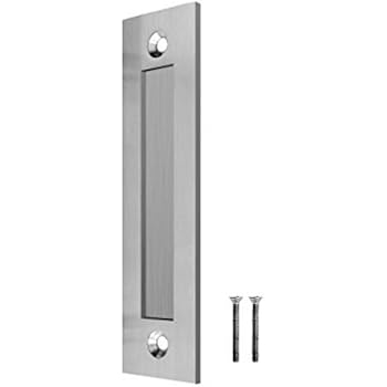 Amazon.com: Flush Barn Door Recessed Handle Stainless Steel Pull Grab ...