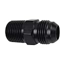 Amazon.com: ICT Billet Straight -10AN Flare Male to 1/2"NPT Taper Pipe Thread Adapter Fitting 10 ...