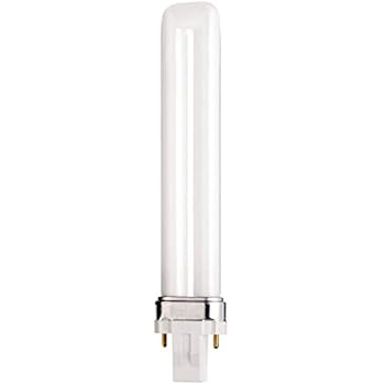 Satco 13 Watt Compact Fluorescent Twin Tube 2-Pin Light Bulb - GX23 ...